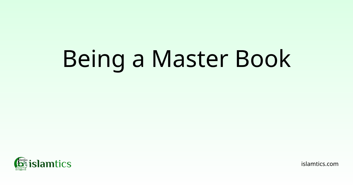Being a Master Books from Al Adab Al Mufrad from Al Adab Al Mufrad in ...