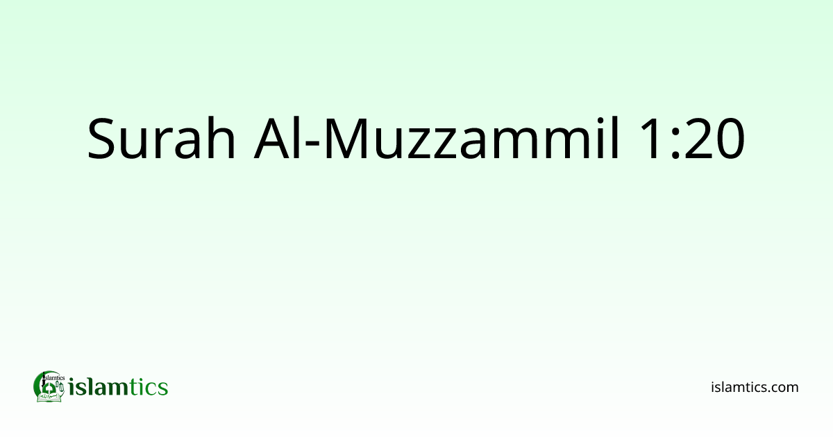 73. Surah Al-Muzzammil المزمل | Islamtics