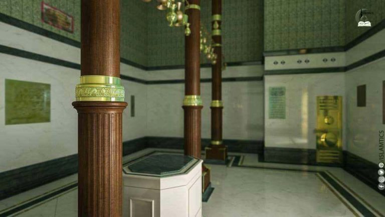 What is inside the Kaaba "Kabah"? (360° degree VIEW) | islamtics