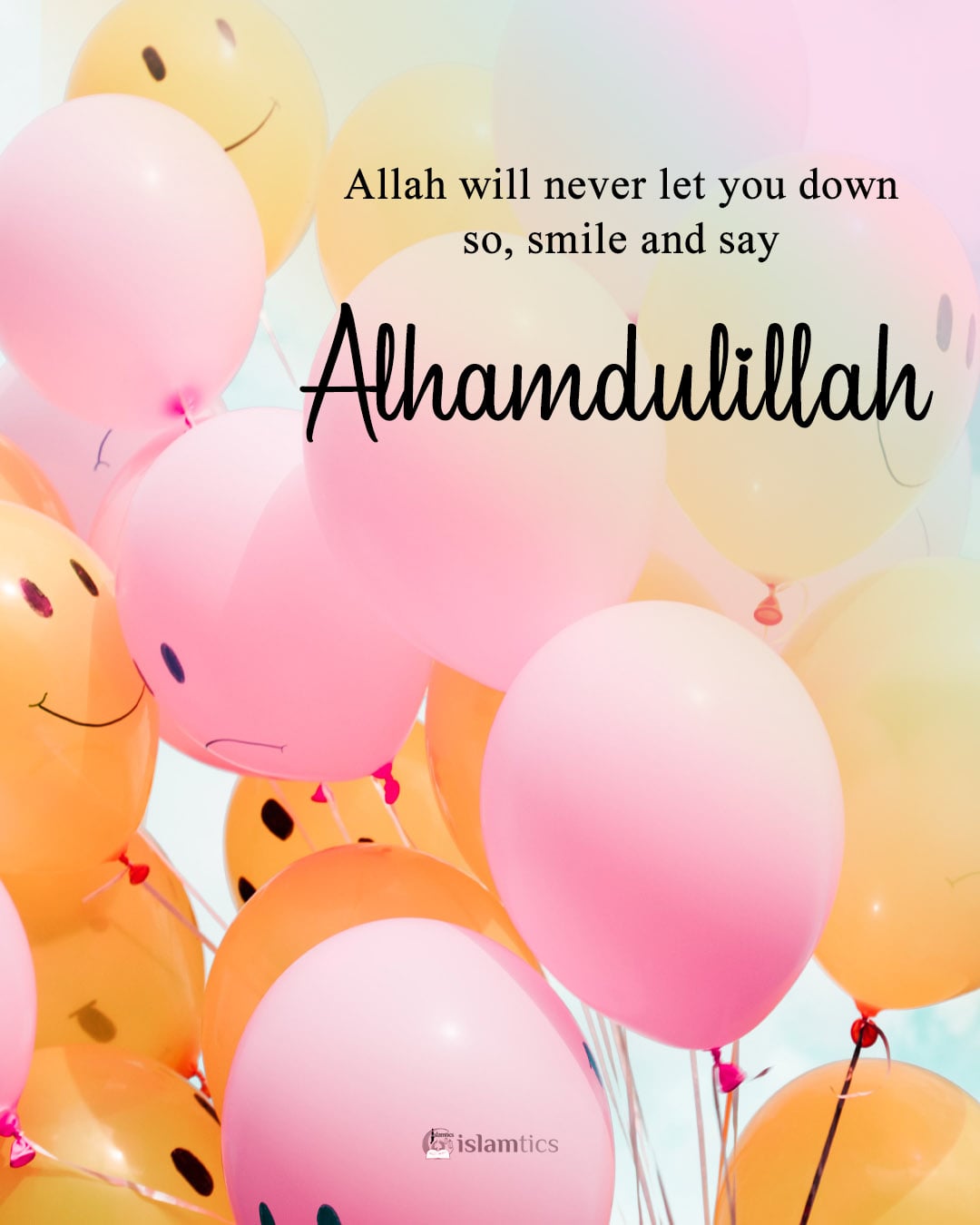 Smile and say Alhamdulillah. | islamtics
