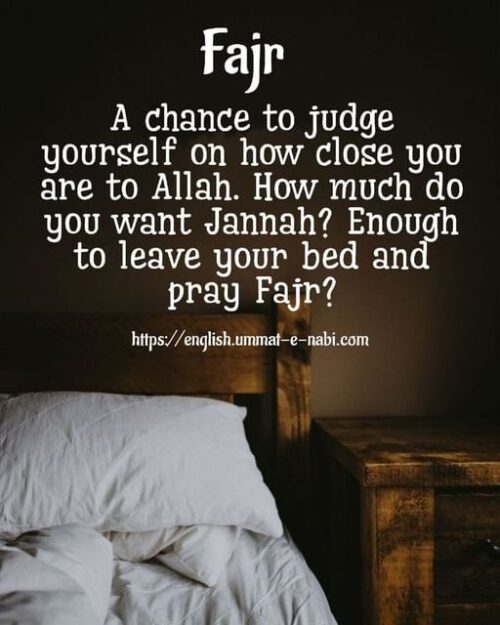 35+ Inspirational Fajr prayer Quotes (Namaz) with images