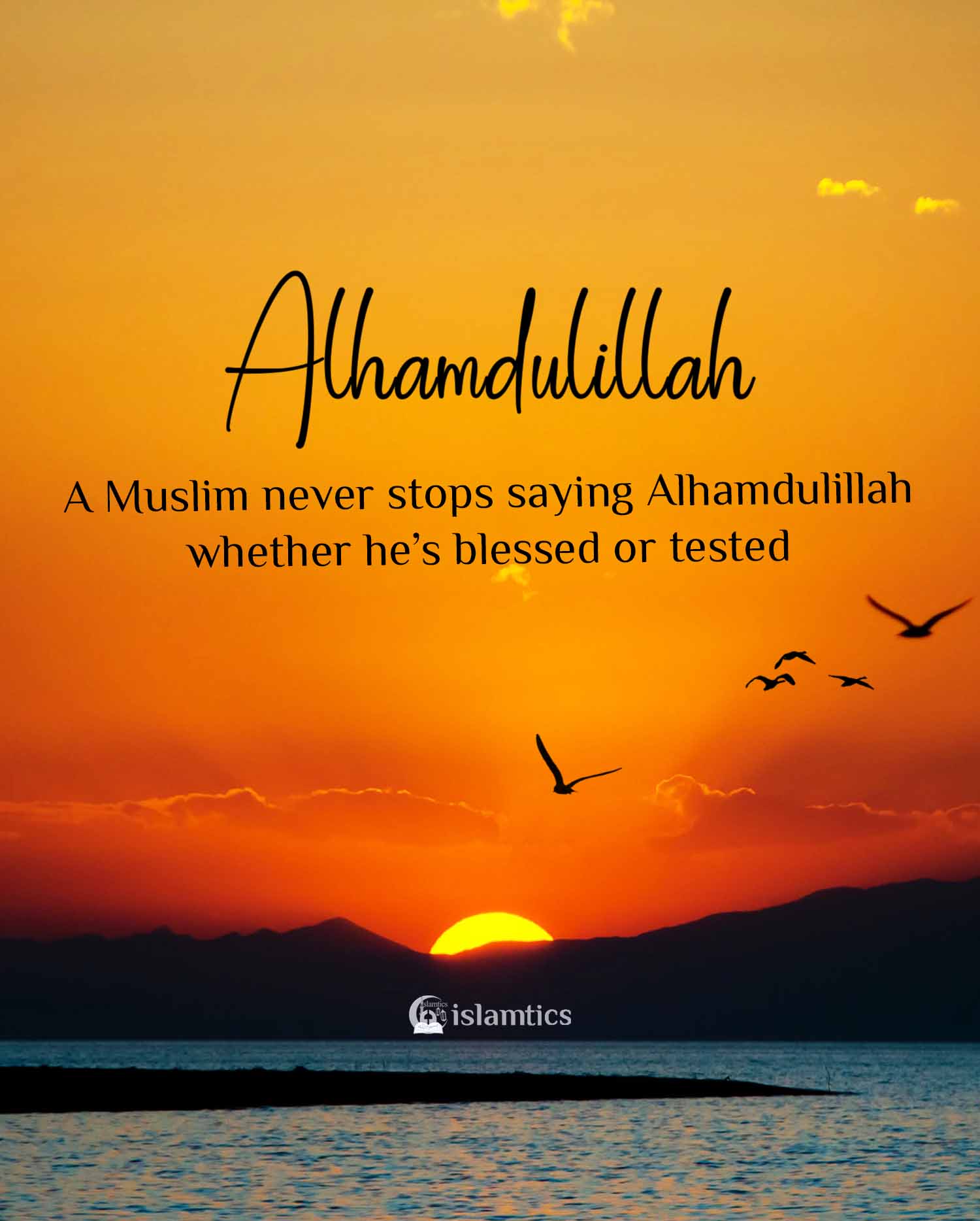 100+ Deep Alhamdulillah Quotes in English (With Images) | islamtics