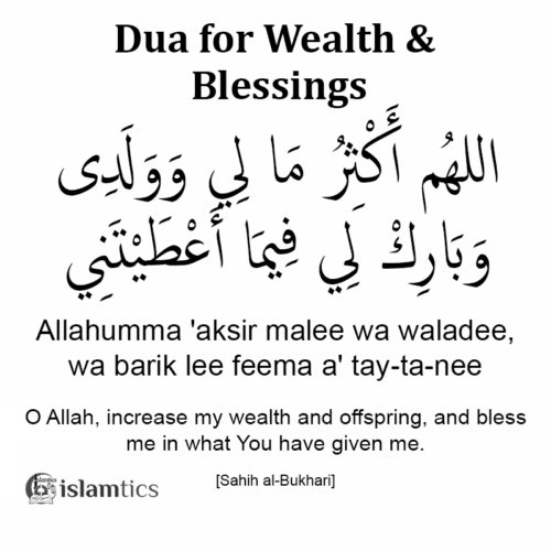 8 Powerful Dua for Rizq & Wealth from Quran & Hadith | islamtics