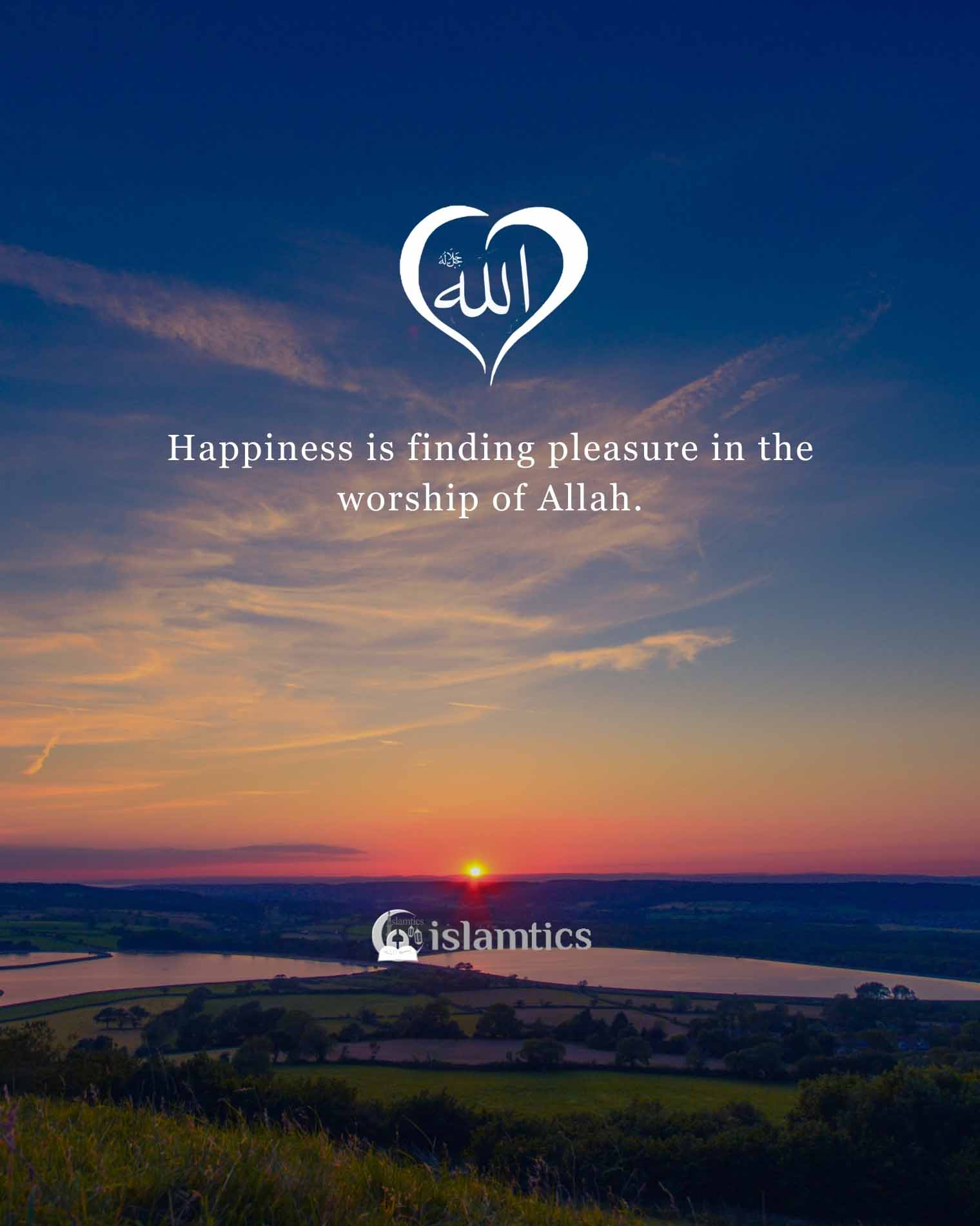 Trust Allah and happiness will find you. | islamtics