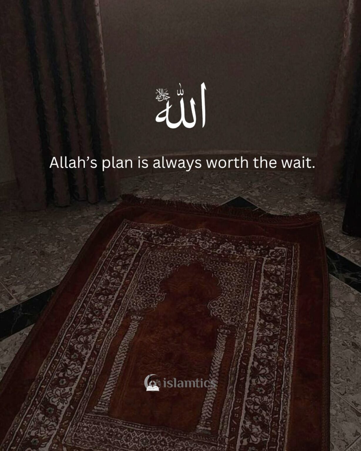 Tawakul: Trust in Allah, He will always show you the way. | islamtics