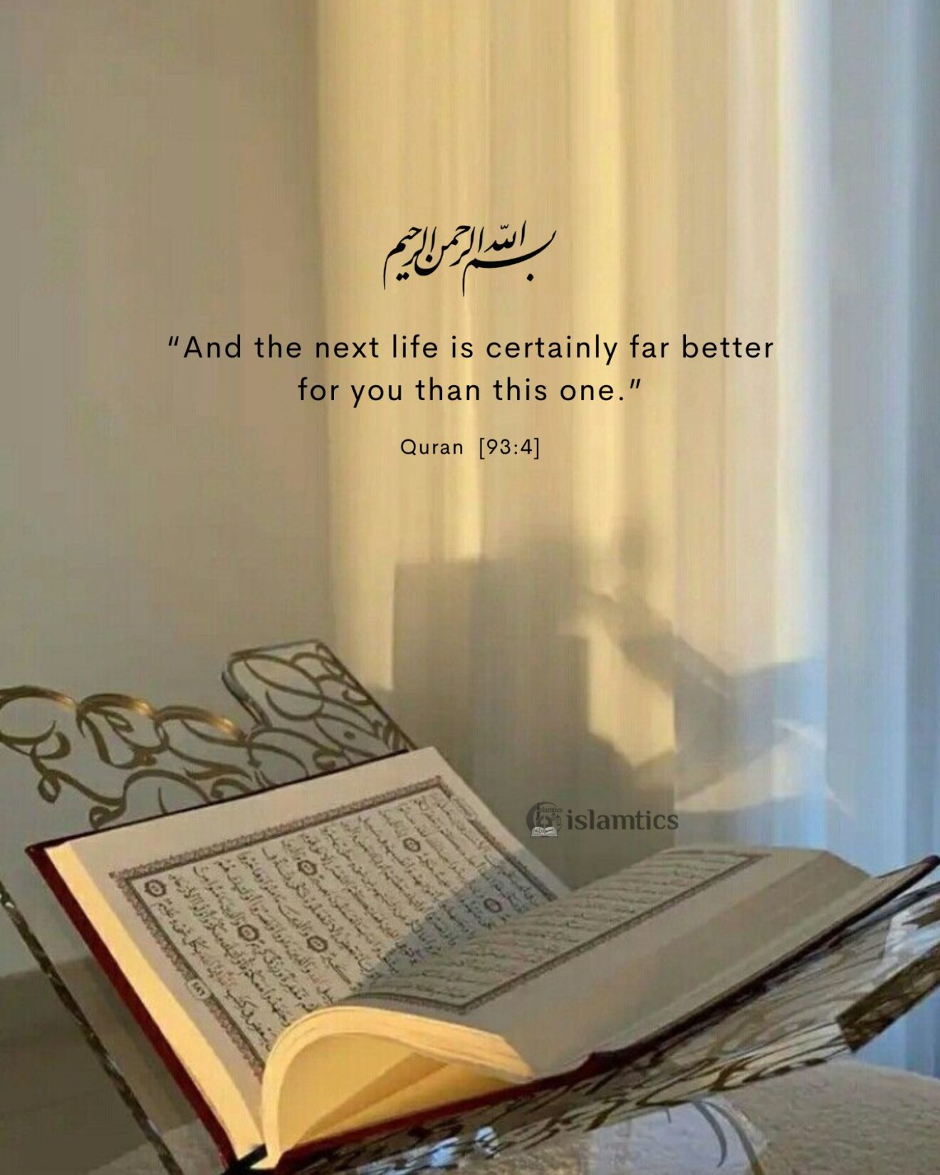 “And the next life is certainly far better for you than this one ...