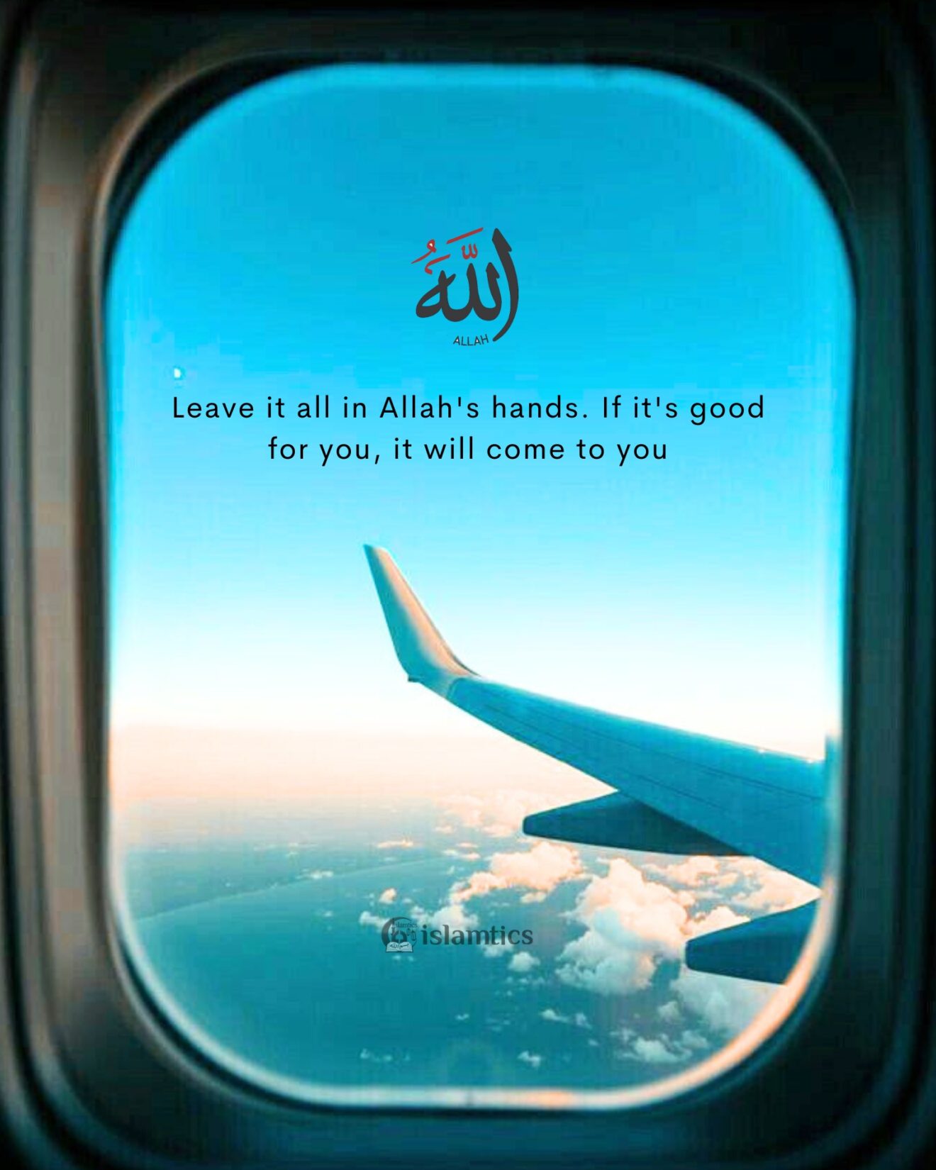 Leave it all in Allah's hands. If it's good for you, it will come to ...