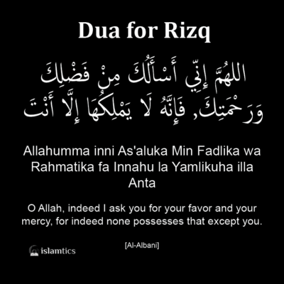 Allahumma Inni As'aluka Min Fadlik: Dua for Rizq (Meaning + Hadith ...